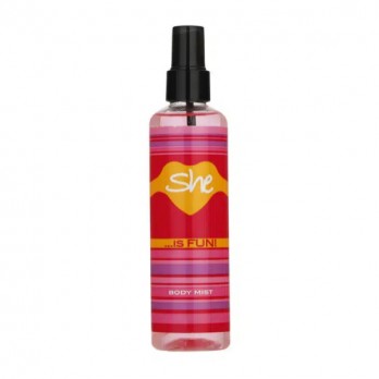 قیمت خرید اینترنتی بادی اسپلش شی ایزفان ( She Is Fun Body Mist ) اصل